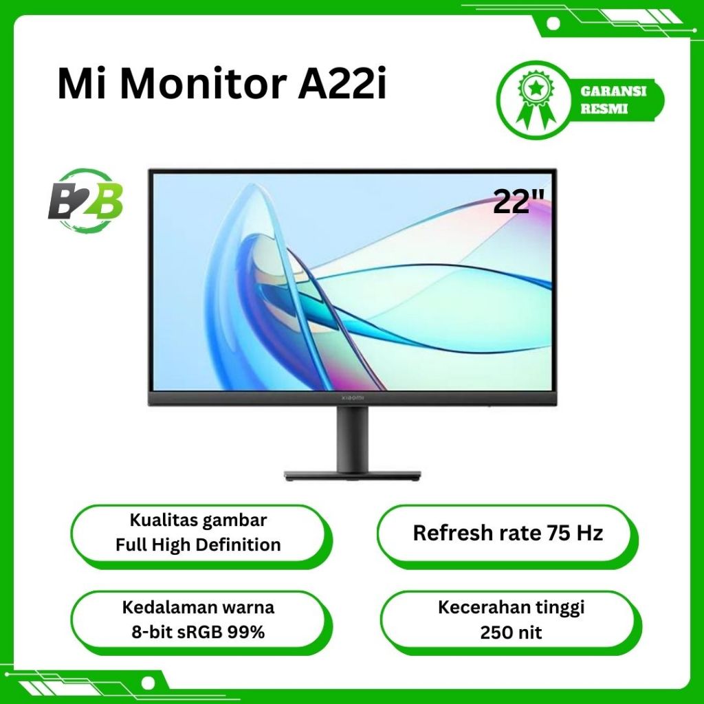 Jual XiaoMi Monitor A22i Desktop Computer 22 inch FHD 1080p 75Hz ... Jual XiaoMi Monitor A22i Desktop Computer 22 inch FHD 1080p 75Hz ...
