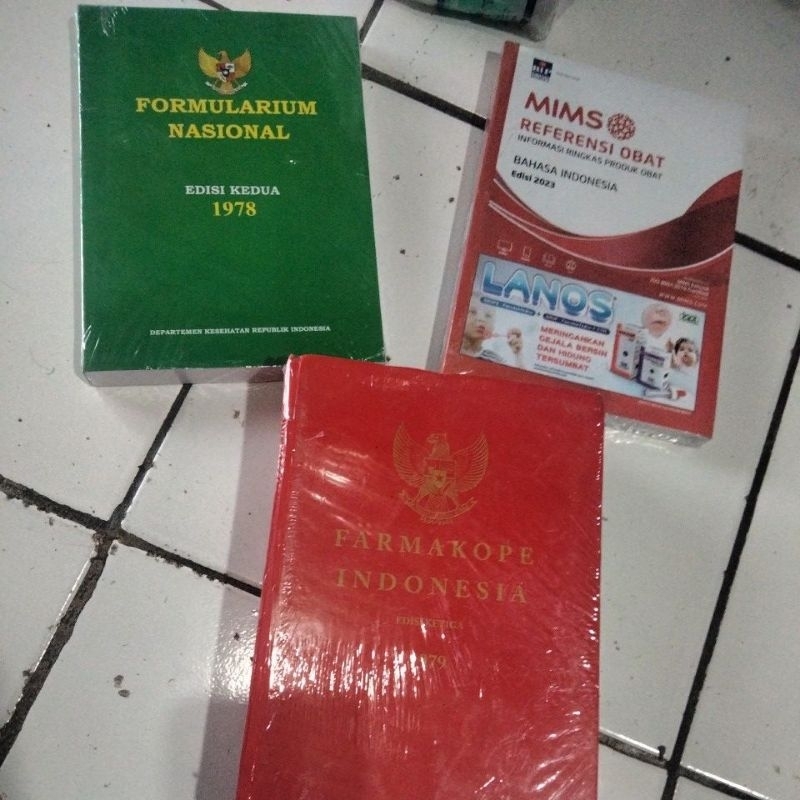 Jual Farmakope 3,MIMS, Formularium Nasional ( 3 judul buku) | Shopee ...