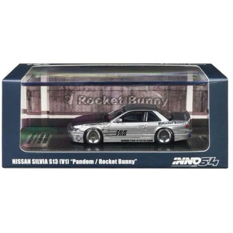 Jual Inno 64 Nisaan Silvia S13 V1 Pandem Rocket Bunny Silver | Shopee ...