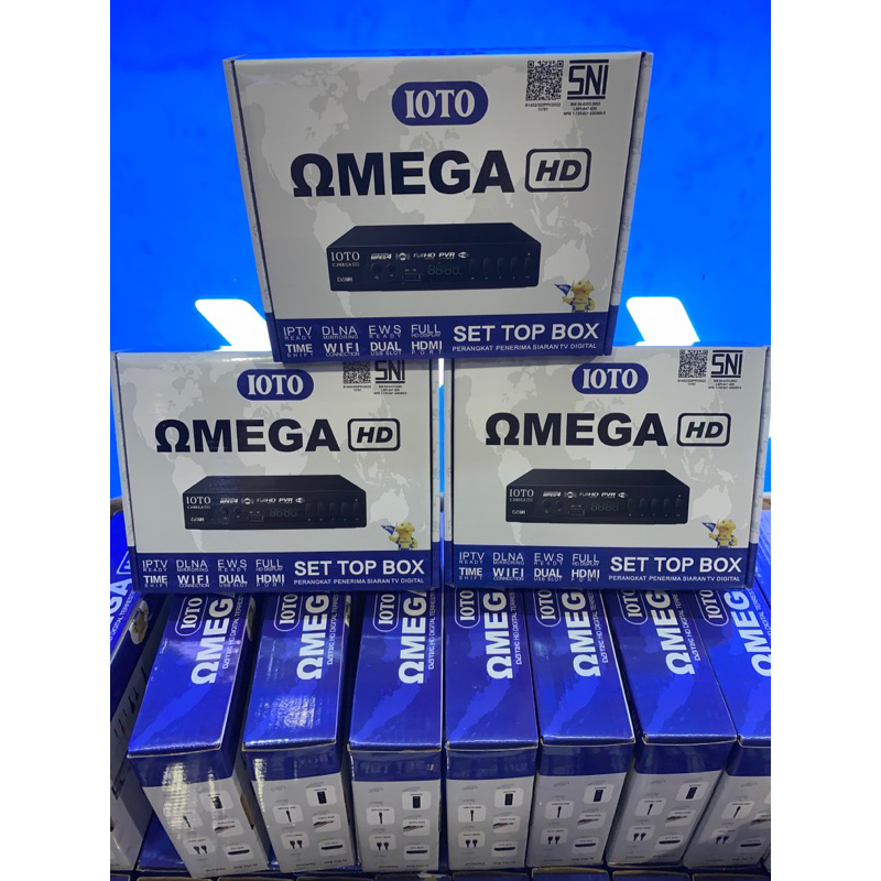 Jual TERMURAH*STB FREEBOX Penggati IOTO OMEGA 7 tombol maual DOUBLE USB YUTUBE JOSS CHIPSET ...