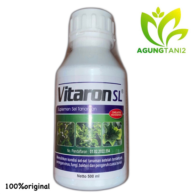Jual VITARON SL SUPLEMEN SEL TANAMAN (500ML) | Shopee Indonesia