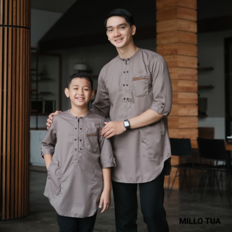 Jual Terbaru Baju Koko Kurta Couple Ayah Dan Anak Original Progres Man Bahan Toyobo Premium ...