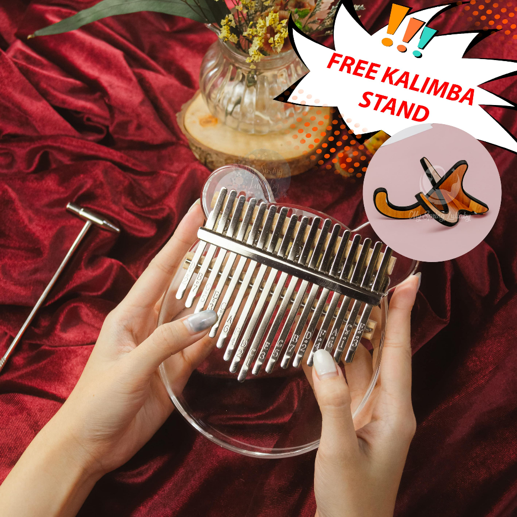 Jual My Spring Lullaby - Kalimba Acrylic 17 Keys Aesthetic | Shopee ...