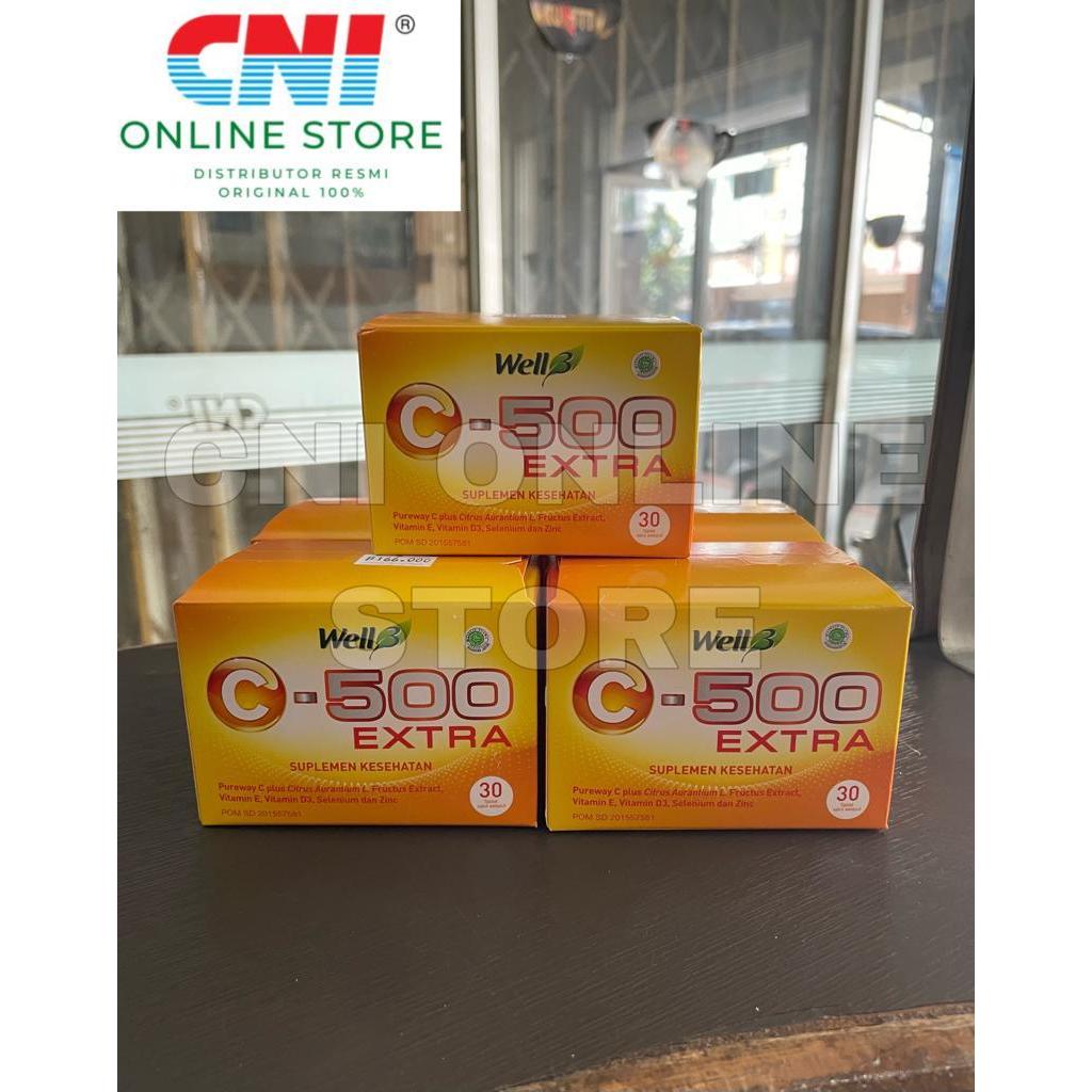 Jual CNI Well3 C-500 (VITAMIN C EKSTRA, lengkap dengan Zinc) | Shopee Indonesia