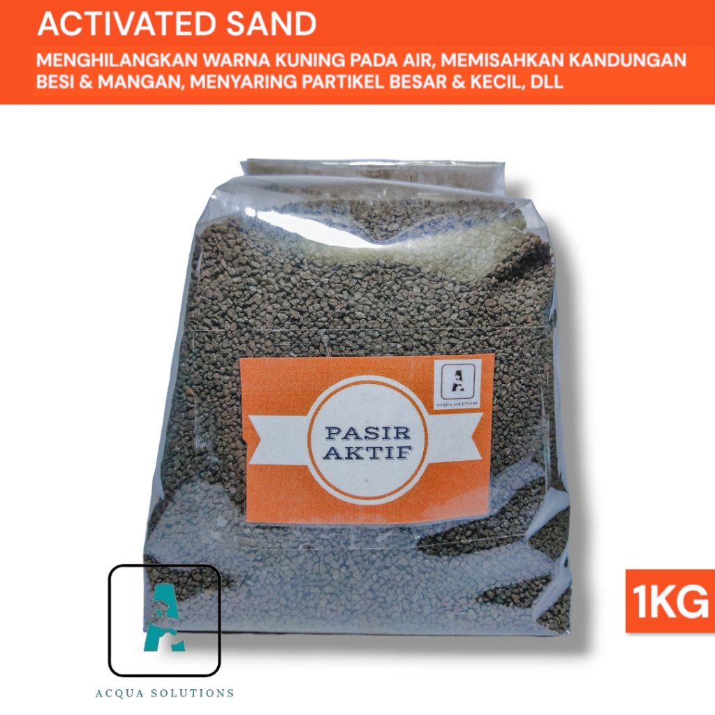Jual Pasir Aktif Media Filter Air 1Kg | Shopee Indonesia