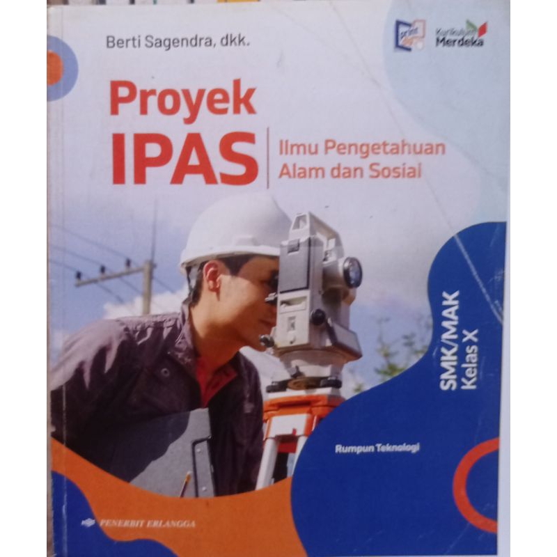Jual Proyek IPAS KLS 10 SMK Rumpun Teknologi (BEKAS) KUMER | Shopee ...