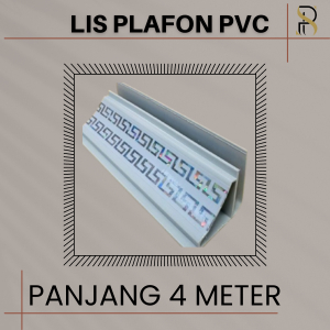 Jual lis plafon PVC / list PVC pinggir siku sambung ter murah berkualitas | Shopee Indonesia