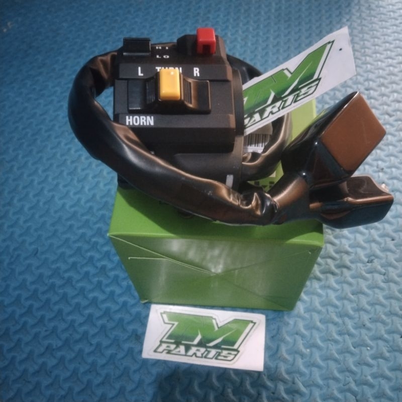 Jual Saklar holder kiri ninja 150 rr new old original kawasaki 46091 ...
