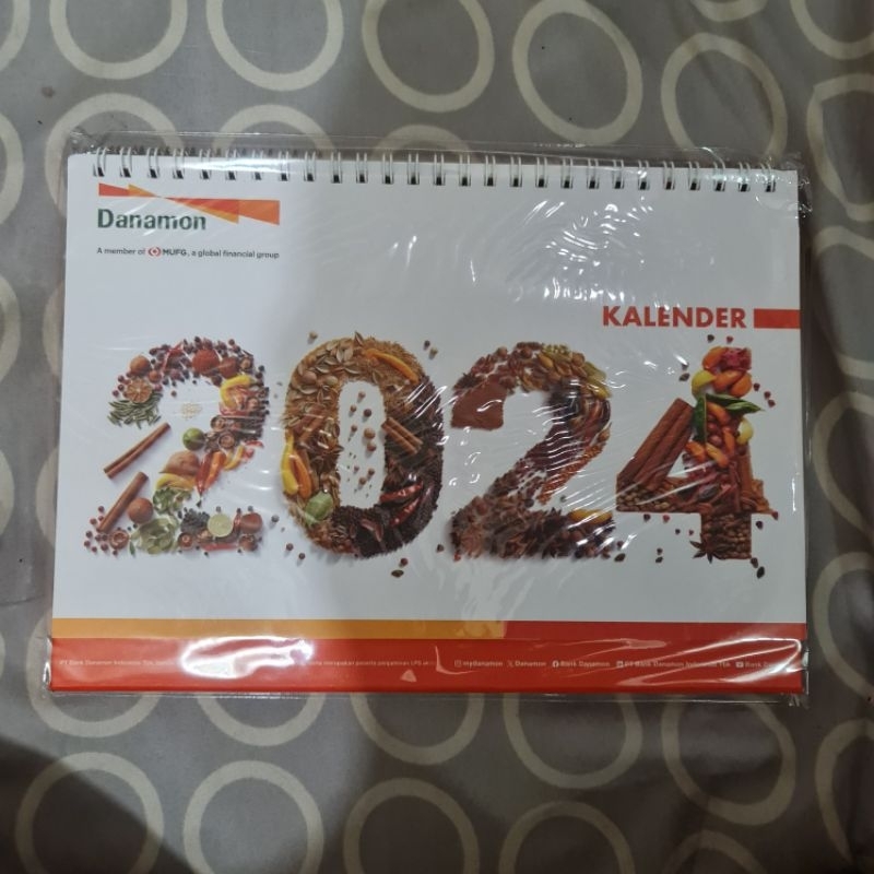Jual Kalender Calender Kertas Meja Kantor Komputer Tahun 2024 Bank ...