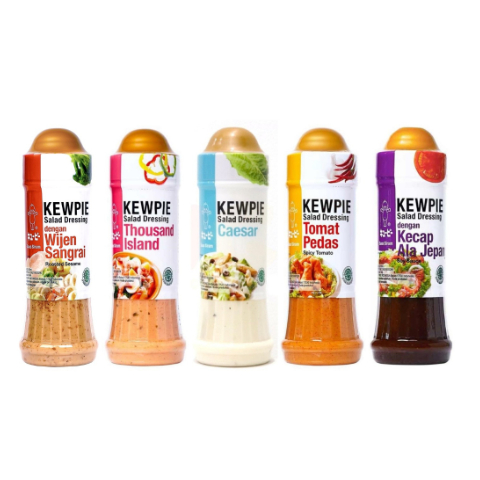 Jual KEWPIE Salad Dressing 200ml/ Saus Siram 200gr/ Kewpie thousand island/ Kewpie wijen sangrai ...