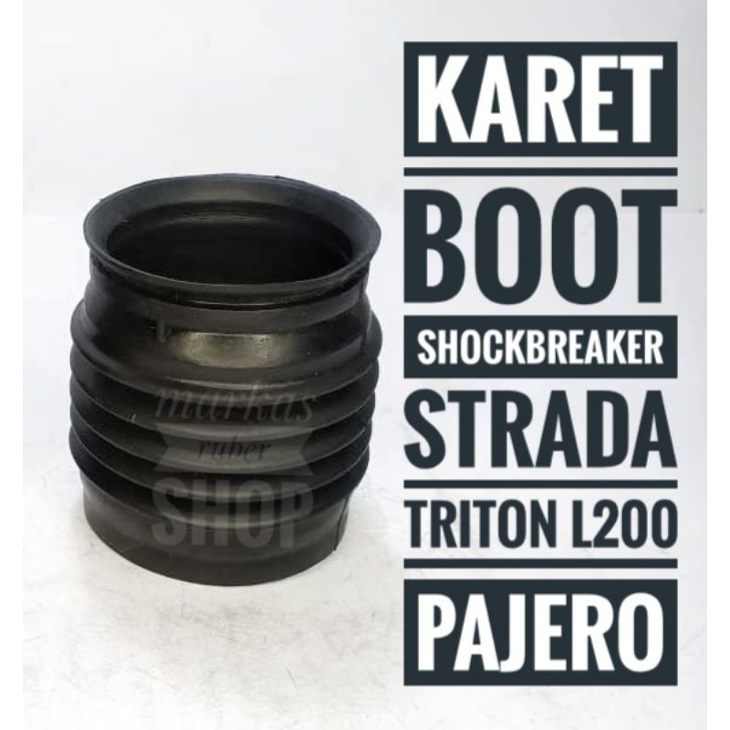 Jual karet boot shockbreaker strada/triton L200/pajero | Shopee Indonesia