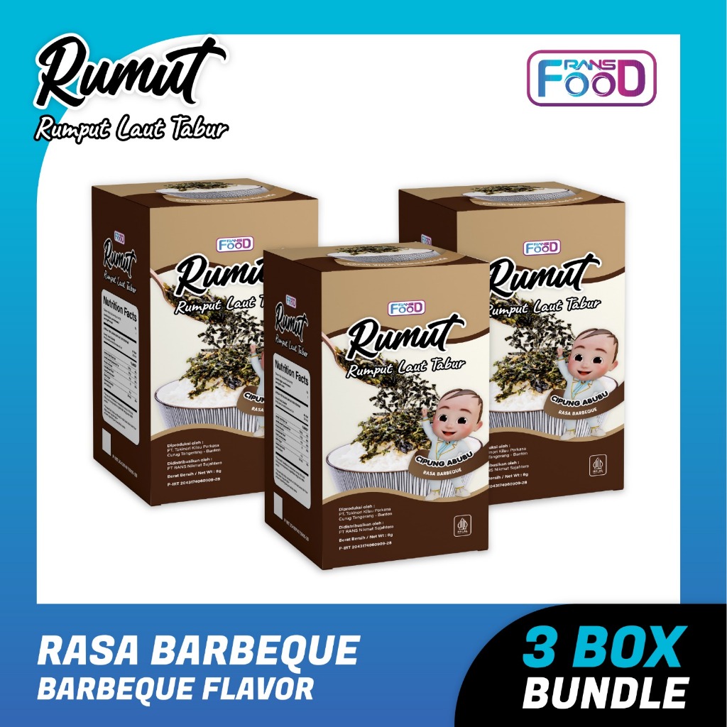 Jual Rumut Tabur Rasa Barbeque 8gr - Bundling 3 Box | Shopee Indonesia