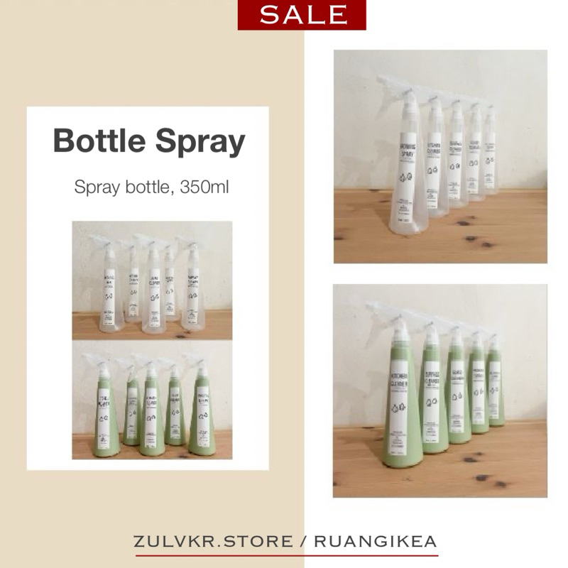 Jual [N3.1] Spray botol aesthetic refill botol kosong serbaguna HOME ...