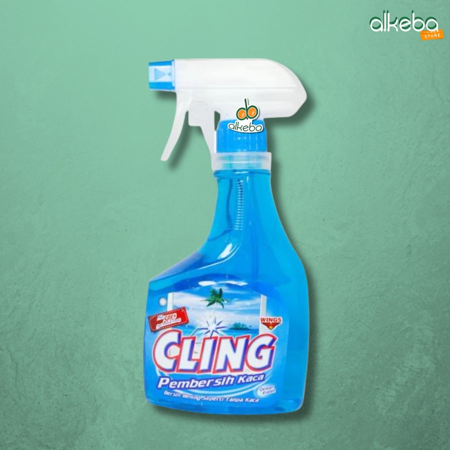 Jual CLING Pembersih Kaca / Cling Botol Spray 440 ml Glass Cleaner ...