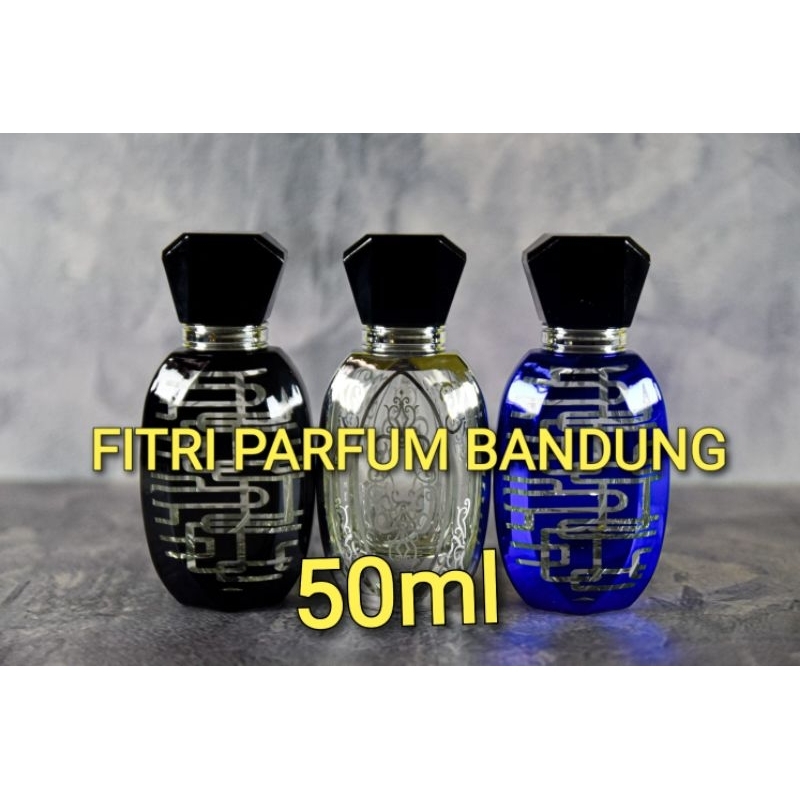 Jual Botol parfum semprot / spray kaca 50ml (DIAMOND50) | Shopee Indonesia