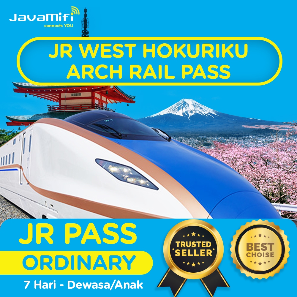 Jual JR West Hokuriku Arch Rail Pass | Japan Rail Pass West Hokuriku Arch Pass | Shopee Indonesia