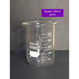 Jual BEAKER GLASS GELAS BEAKER KIMIA 250 ML PYREX Beaker Glass Gelas ...