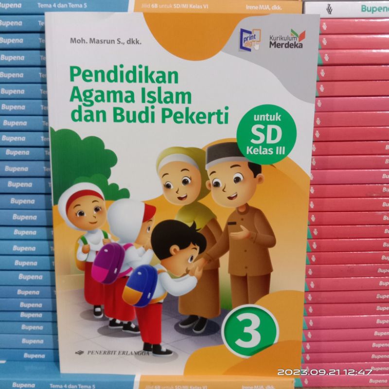 Jual Pendidikan Agama Islam dan Budi Pekerti Kelas 3 SD Kurikulum Merdeka/ Erlangga | Shopee ...