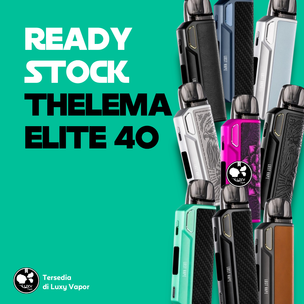 Jual Thelema Elite 40W Lost Vape Pod Mod AIO | Shopee Indonesia