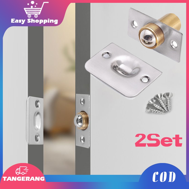 Jual 2pcs Mata Ayam Pintu Kuningan Lidah Pintu Mata Ayam Adjustable ...