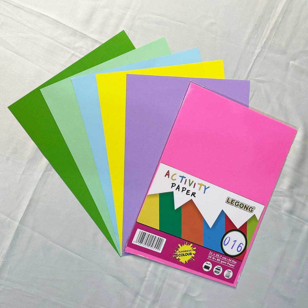 Jual Kertas HVS Warna A4, Kertas Origami Double Side, Kertas Lipat ...