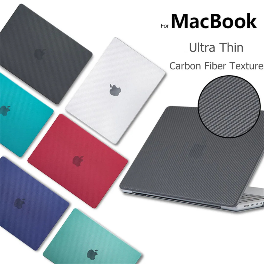 Jual Macbook Case NEW CARBON Fibre Ultra Thin Mac AIR PRO Retina 11 13 ...