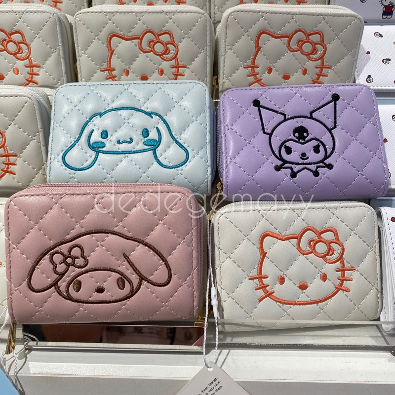 Jual Miniso x Sanrio - Dompet / Wallet Puffy Resleting Sanrio (Kuromi ...