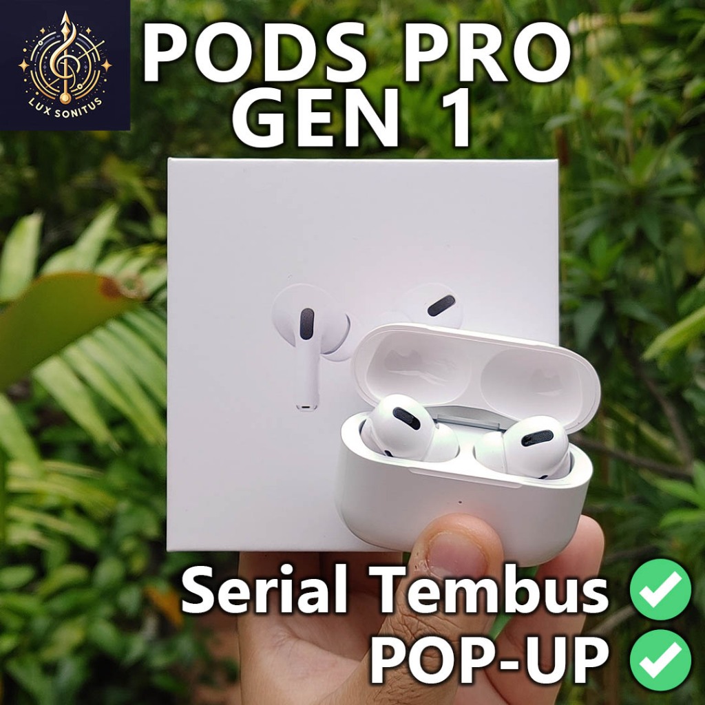 Jual Bluetooth Earphone Tws Pro 1 Wireless Charging Case Imei And Serial