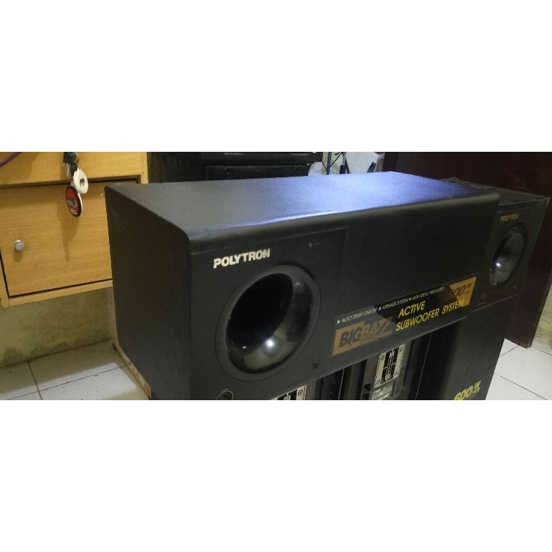 Jual Polytron subwoofer BazzokaPSW 500 Rebah | Shopee Indonesia