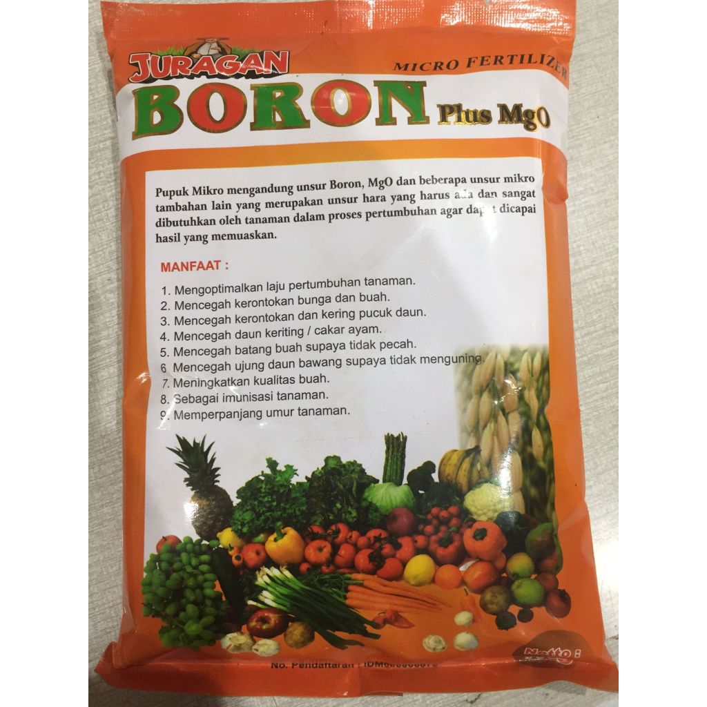 Jual PUPUK MICRO FERTILIZER BORON Plus MgO | Shopee Indonesia