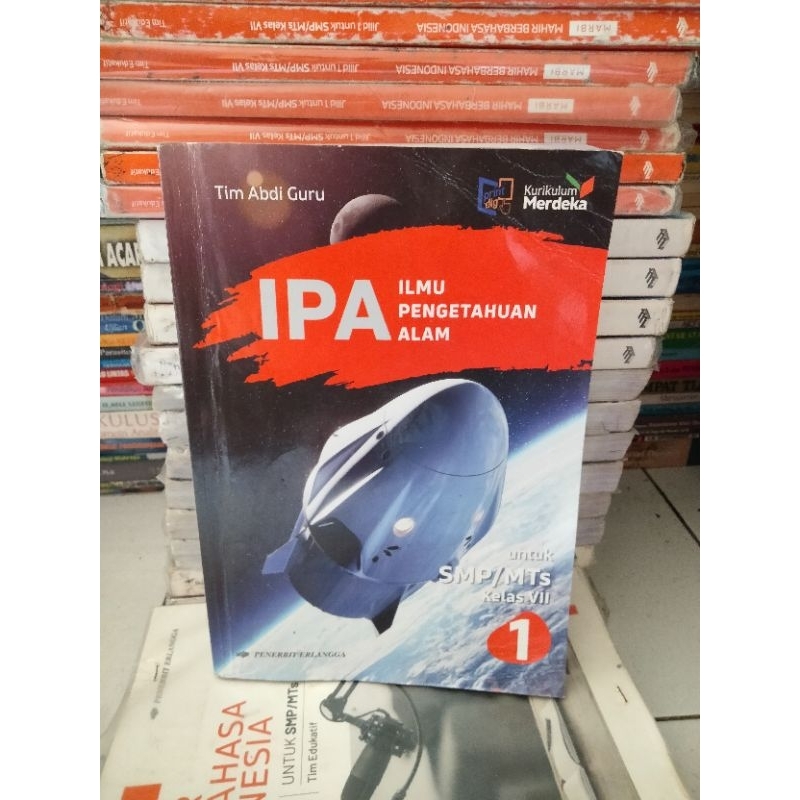 Jual Buku Ipa/ilmu pengetahuan alam smp kelas 7/1 erlangga kurikulum merdeka | Shopee Indonesia