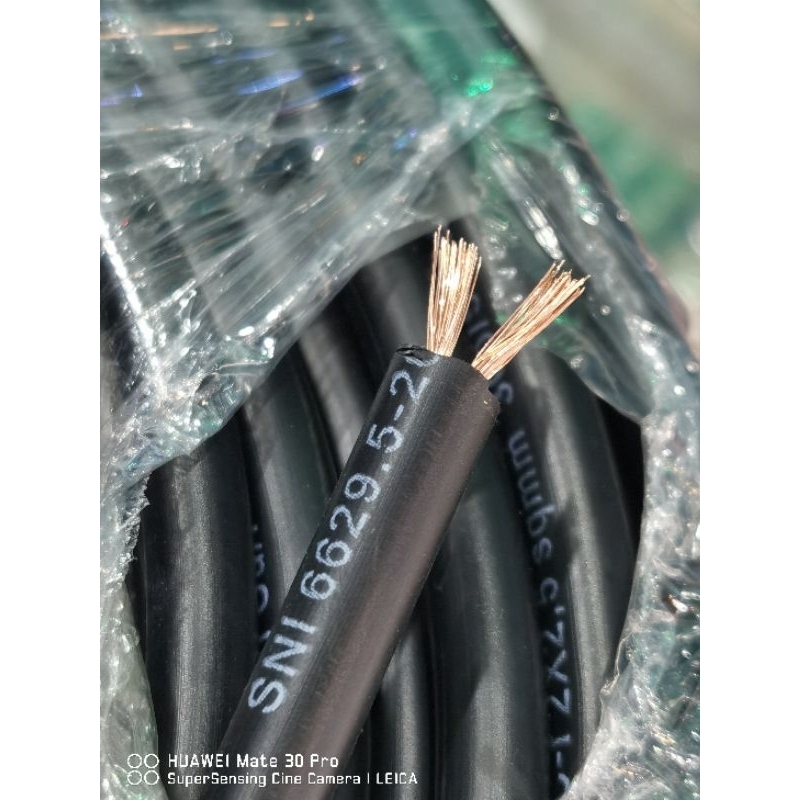 Jual Kabel listrik 2x1.5 & 2x2.5 serabut SNI harga per meter kualitas ...