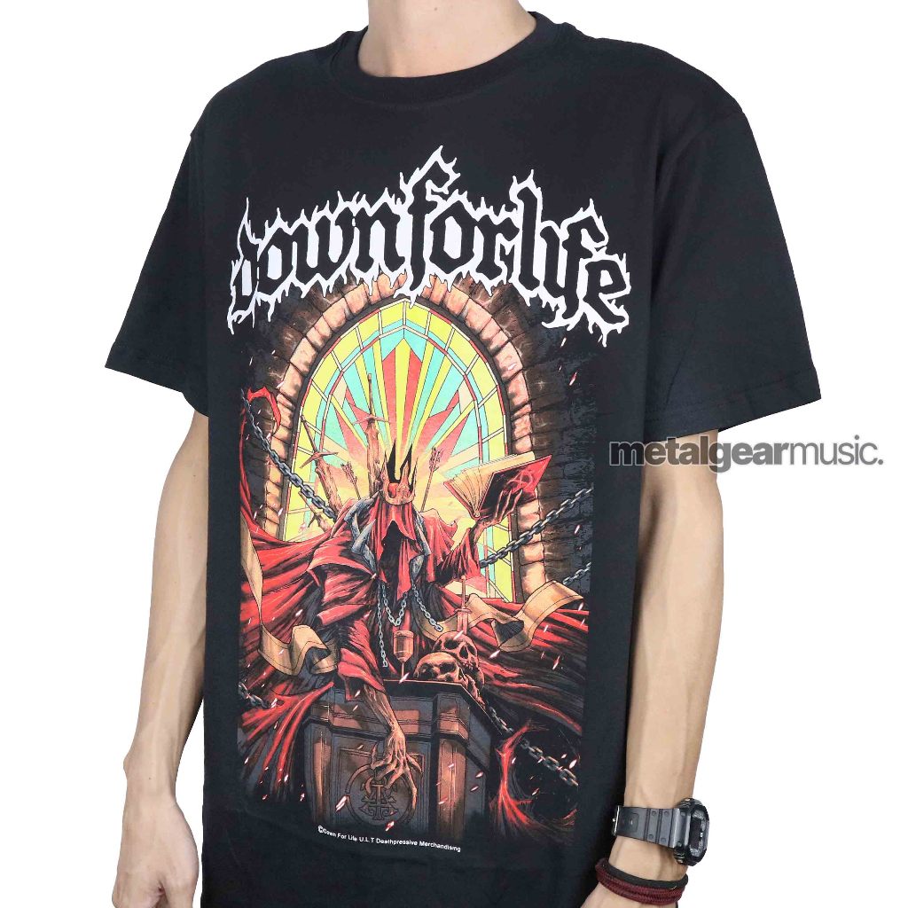 Jual ORIGINAL DOWN FOR LIFE - APOKALIPTIKA TSHIRT | Shopee Indonesia
