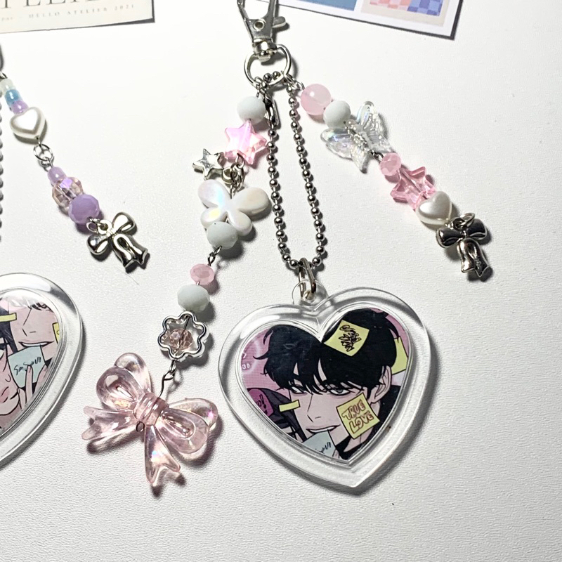 Jual keychain keyring custom kpop anime webtoon ganci | Shopee Indonesia