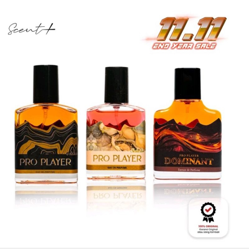Jual Parfum Pro Player Dominant Addictive Sedductive 35ml Tahan Lama ...