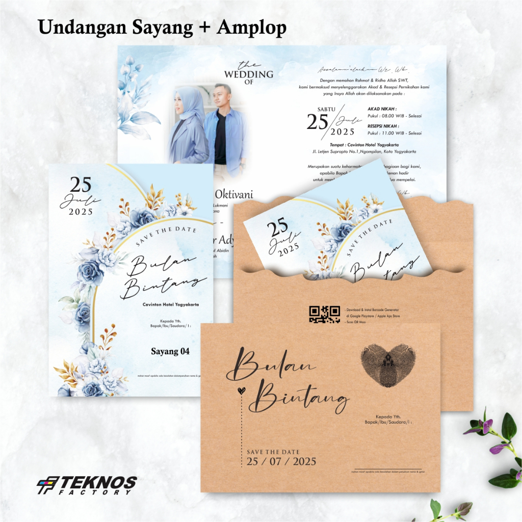 Jual SAMPLE UNDANGAN PERNIKAHAN TEKNOS - SAMPLE UNDANGAN NIKAH | Shopee ...