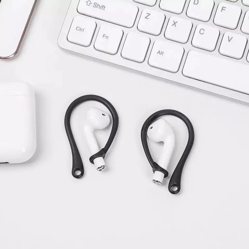Jual (2 PCS) Silicone Eartips Ear-hooks AirPods 1/2/3 Pro Anti-Fall ...