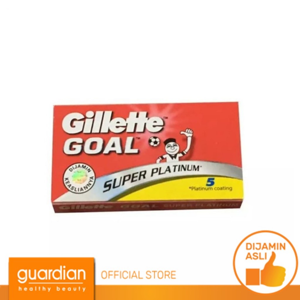 Jual Gillette Blades Goal Isi 5 Red Box | Shopee Indonesia
