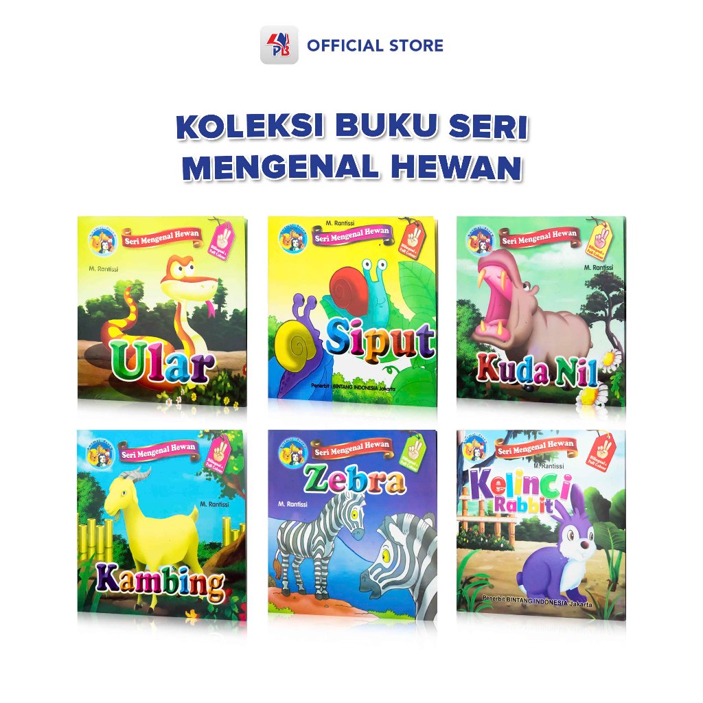 Jual Buku Anak 2 Tahun : Bilingual Seri Mengenal Hewan Zebra Kuda Nil ...