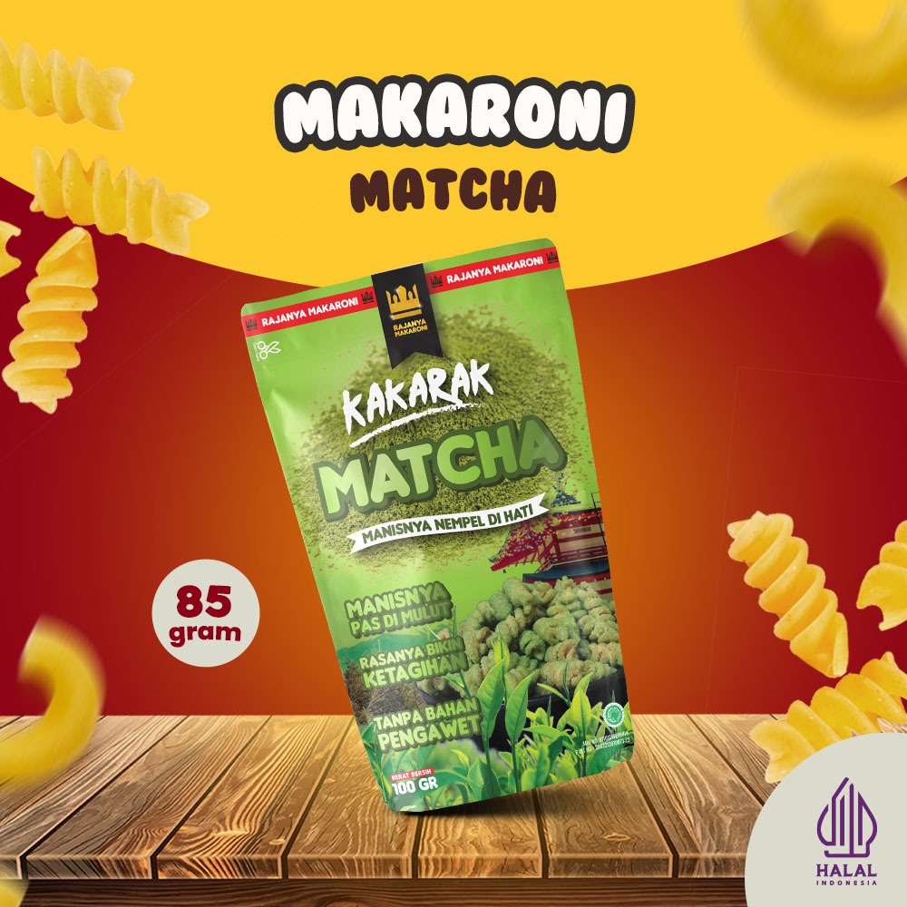 Jual Kakarak - Makaroni Rasa Matcha - Cemilan Makaroni Goreng | Shopee ...