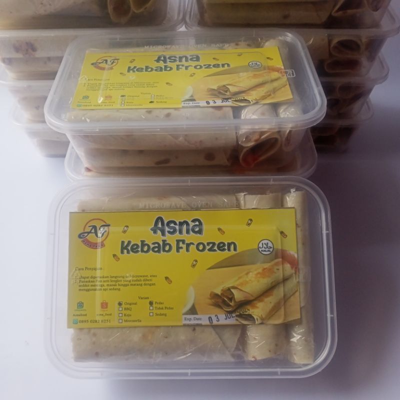 Jual Kebab Premium Full Daging tanpa letuce isi 10/Box | Shopee Indonesia