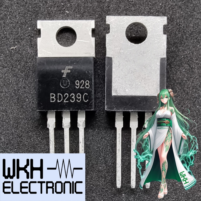 Jual BD239C BD 239 C NPN Power Transistor 100V 2A BD 239C TR Amplifier ...