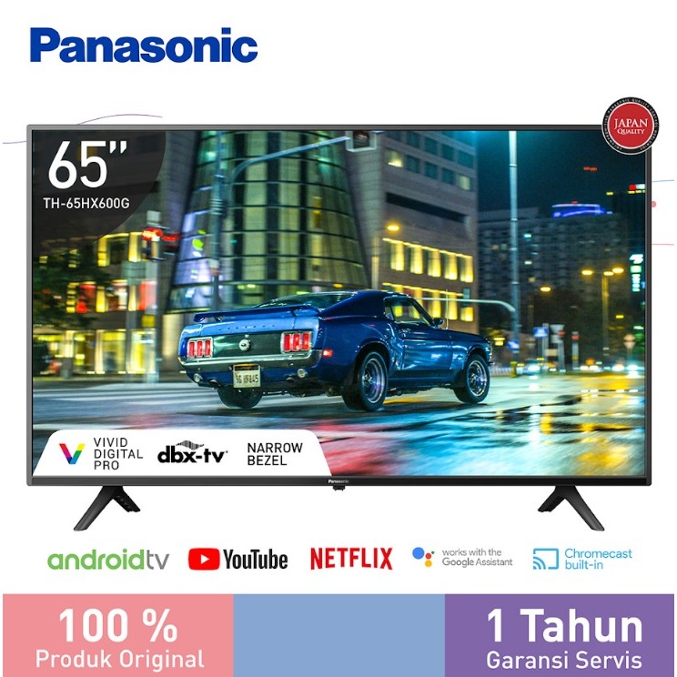 Jual Panasonic TH-65HX600G Smart Android LED TV 4K HDR [65 Inch ...