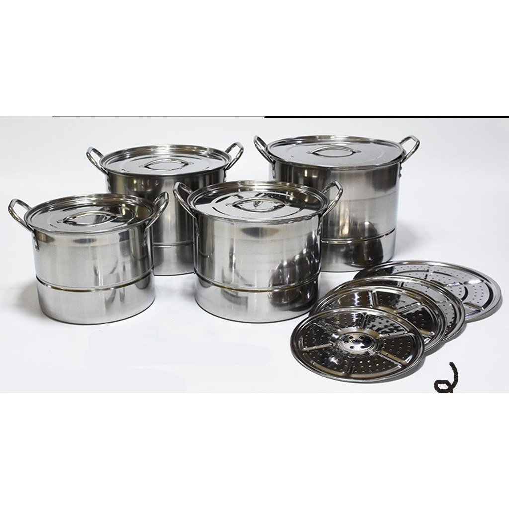 Jual Panci Stockpot Stainless Kukus Dandang Kuah Bakso Mie Ayam Bubur ...
