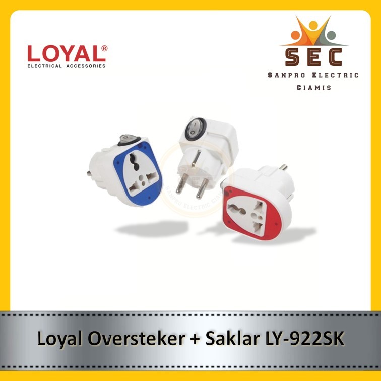 Jual LOYAL STEKER UNIVERSAL SERBAGUNA + SAKLAR LAMPU OVERSTEKER COLOKAN ...