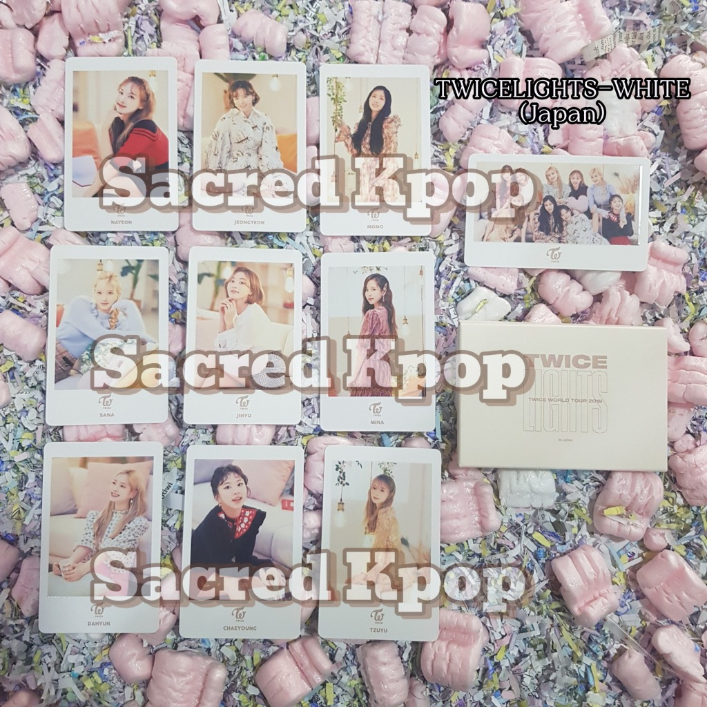 Jual TWICE Twicelights (White Ver.) Photocard Official (Japan) | Shopee ...