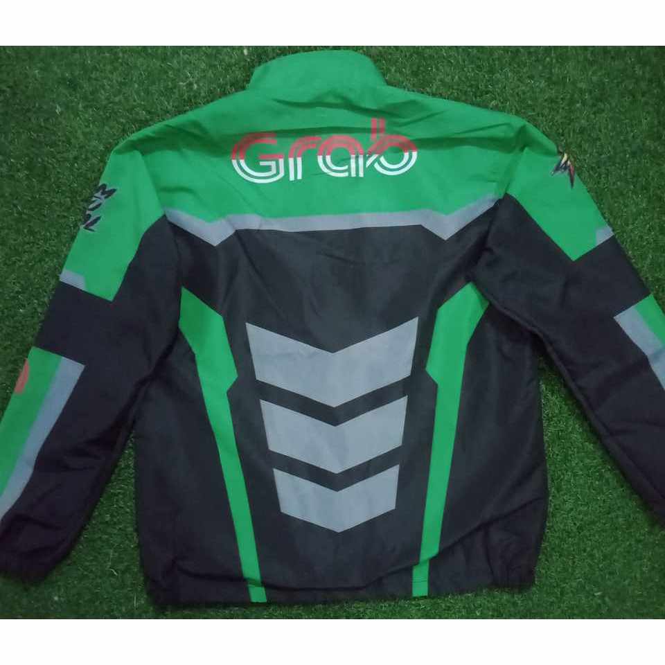 Jual JAKET MOTOR GRAB BAHAN PREMIUM | Shopee Indonesia