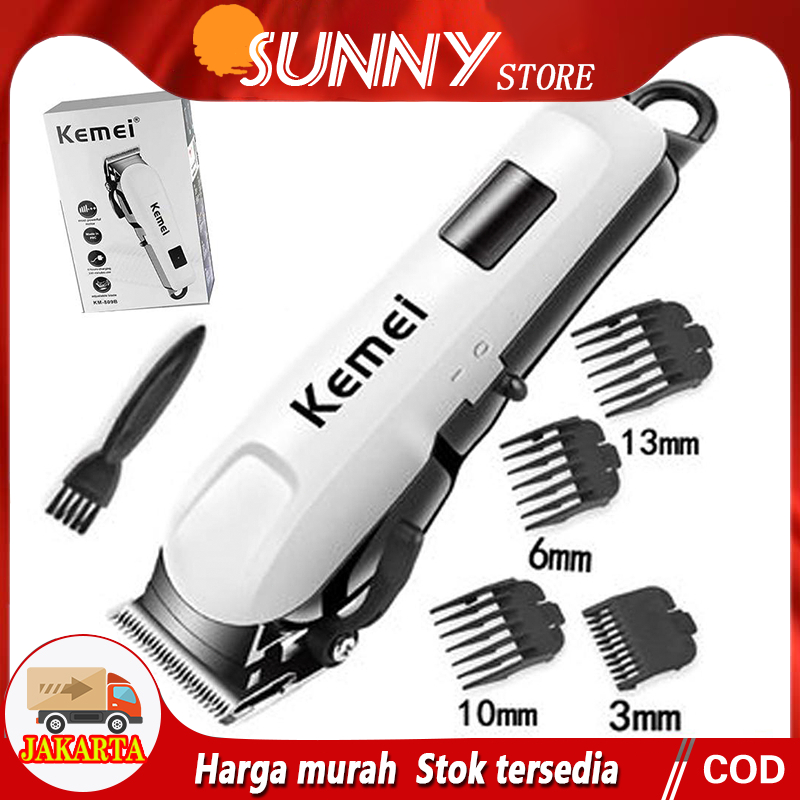 Jual Hair Clipper KEMEI KM-809B Mesin Cukur Rambut Rechargeable Lithium | Shopee Indonesia