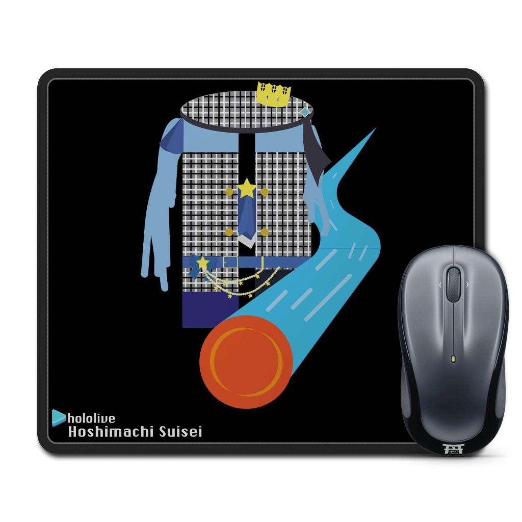 Jual Mouse pad gaming anime vtuber HOSHIMACHI SUISEI Typography ...