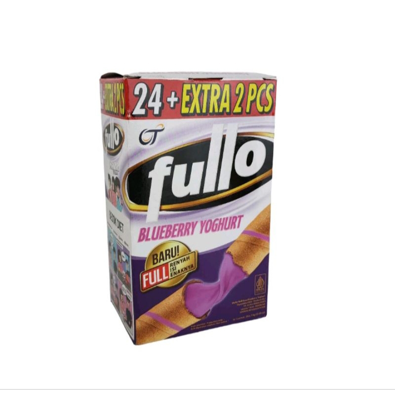 Jual Fullo Wafer Roll 14 g 1 BOX isi 24 Pcs | Shopee Indonesia